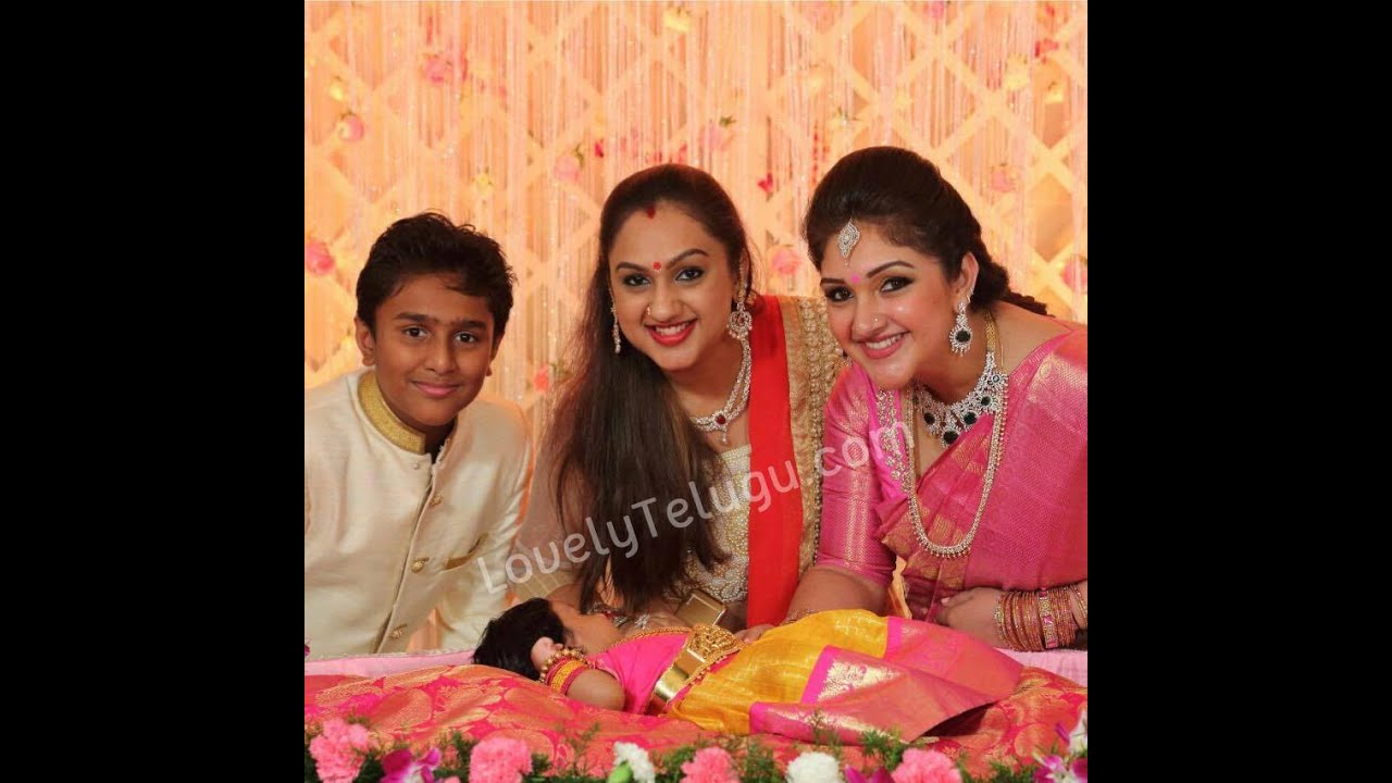 Sridevi Vijaykumar Daughter Cradle Ceremony pic - YouTube