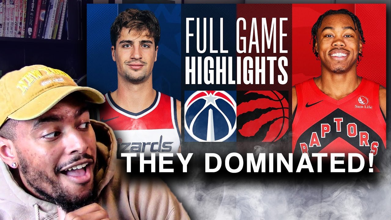 WIZZED ON THE WIZARDS!! Toronto Raptors vs Washington Wizards full game ...