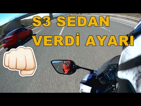 OTOBANDA GAZLAMA // AUDI S3'TEN AYAR YEMEK // YAMAHA R25