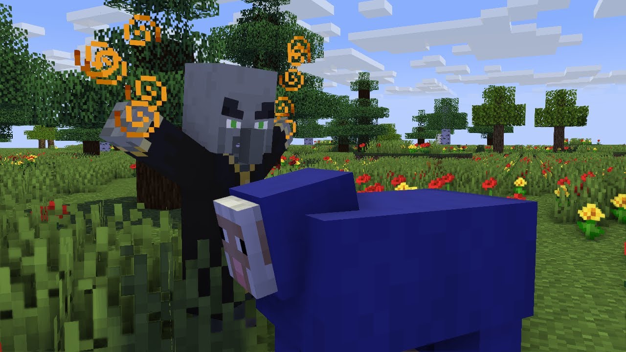 Minecraft Evoker wololo - minecraft animation - YouTube