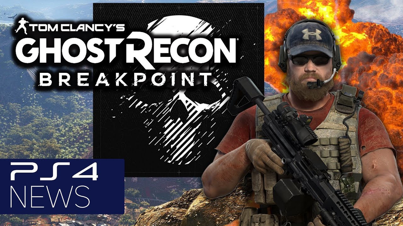 PS4 News: GHOST RECON BREAKPOINT PS4 - YouTube
