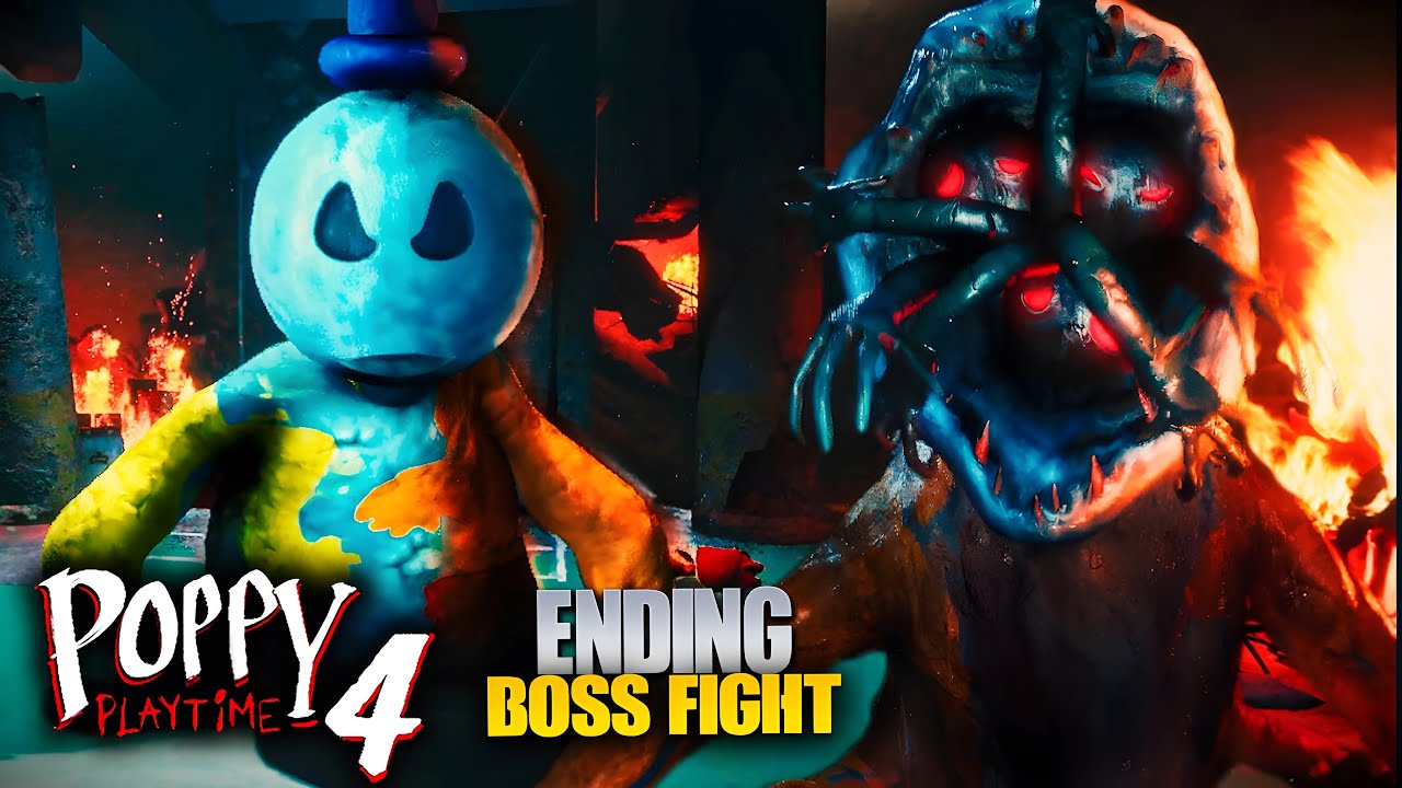 WE MADE DOEY ANGRY ! POPPY PLAYTIME CHAPTER 4 ENDING - YouTube