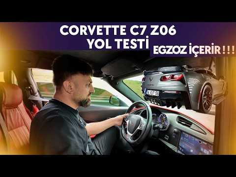 SOHBET TADINDA CORVETTE C7 Z06 İLE GAZLADIK! BU SES NE BÖYLE?! 😱🔥