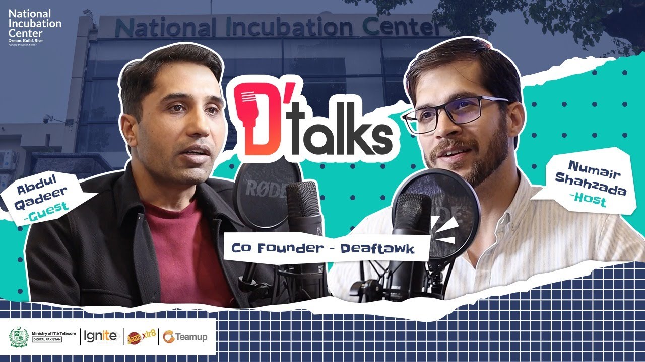 D'talks Podcast Series | Abdul Qadeer - COO & Co-founder DeafTawk - YouTube