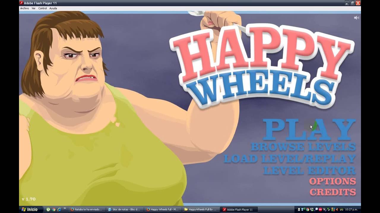 COMO DESCARGAR HAPPY WHEELS FULL HD PARA PC COMPLETO - YouTube