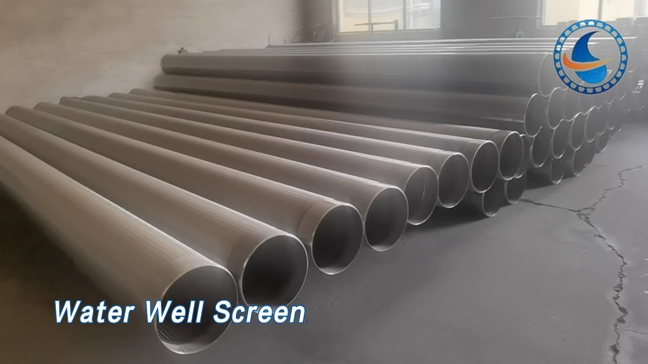 10 Inch Water Well Screen Filter SS304 273mm Dia Large Opening - YouTube
