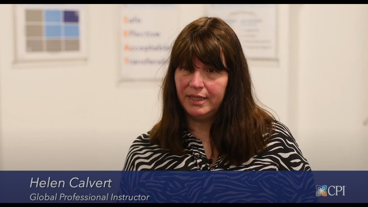 Meet the Trainer – Prior to CPI, Helen worked for the NHS as a learning ...