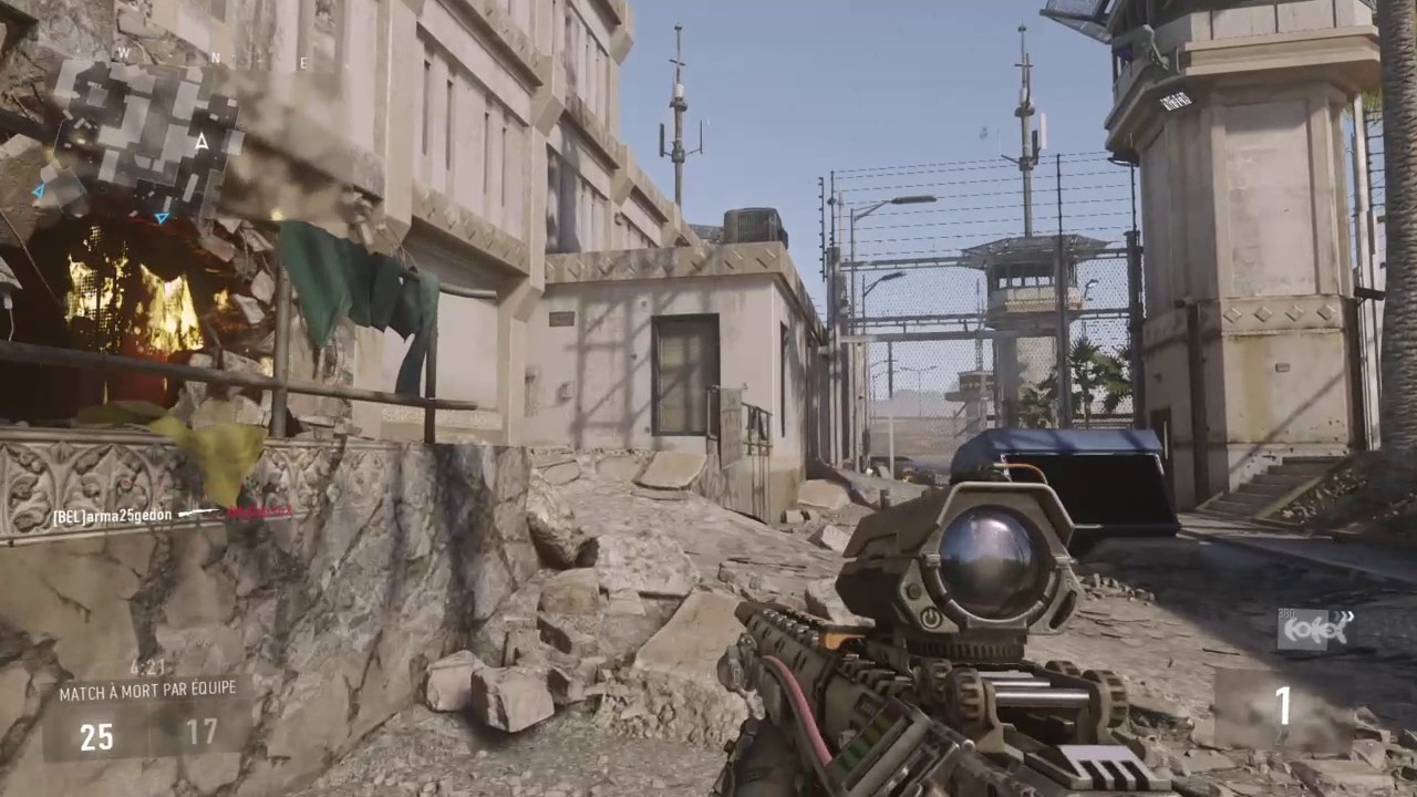 Call of Duty Advanced Warfare AW Riot Mors Long Rifle ACOG - YouTube