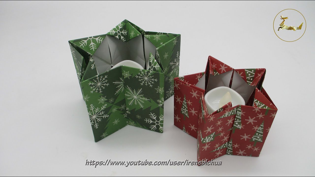 TUTORIAL: Origami Star Lantern (Creator: Carlos Bocanegra) - YouTube