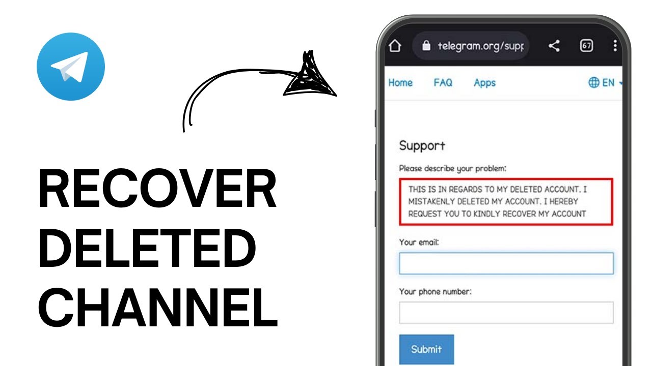 How to Recover Deleted Channel on Telegram - YouTube