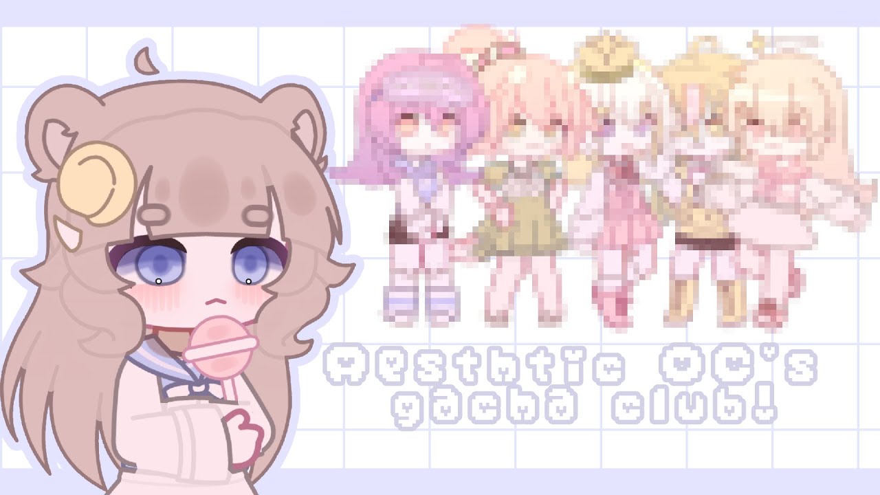 5 aesthetic/cute OC's ૮˃̵֊ ˂̵ ა┊Free to use ꒷⊹ ࣪ [ read desc🐇 ] - YouTube