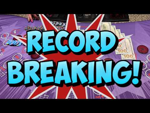 ULTIMATE TEXAS HOLD 'EM in LAS VEGAS! RECORD BREAKING SESSION!