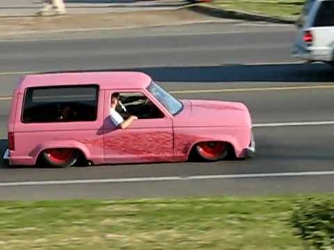 Bagged and Body Dropped Bronco II - YouTube