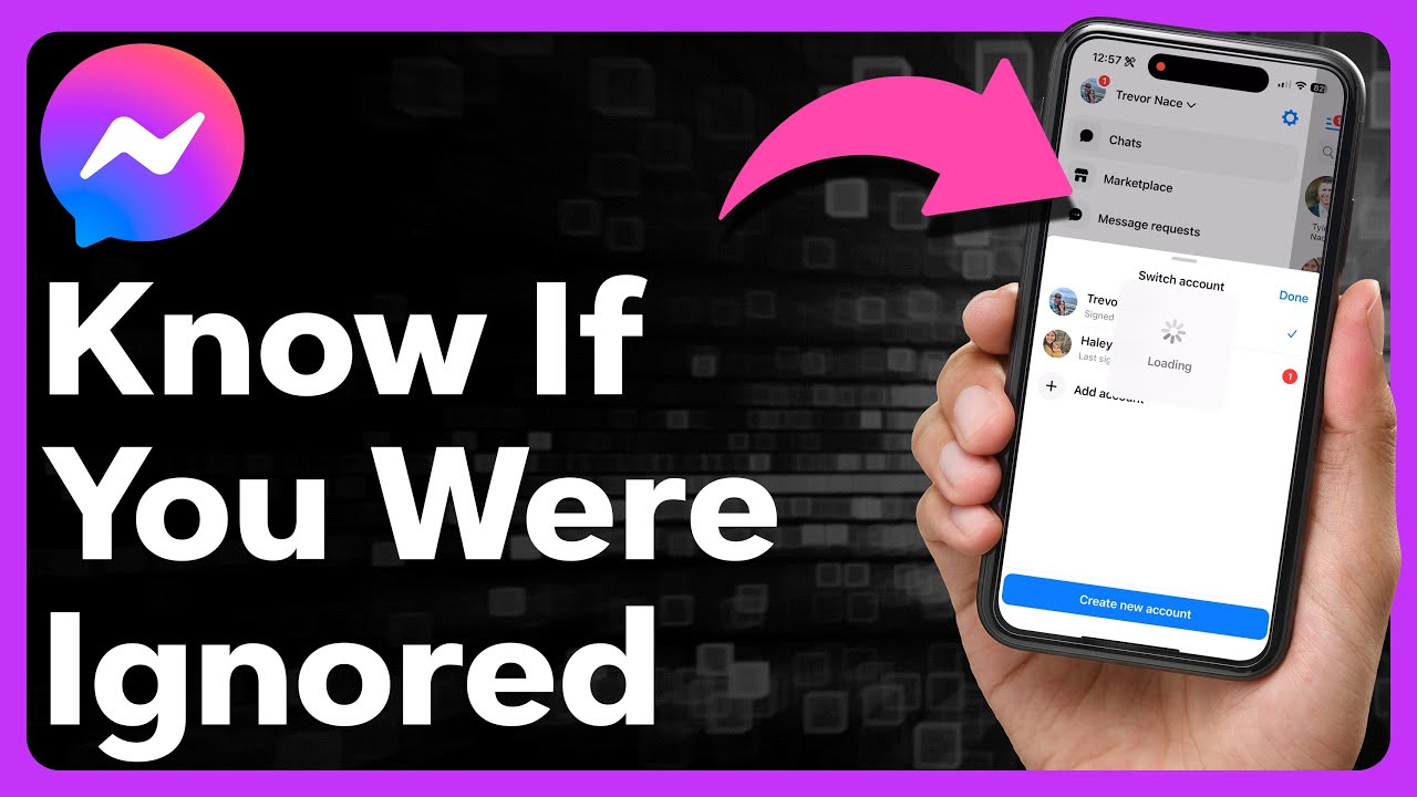 How To Know If You're Being Ignored On Messenger - YouTube