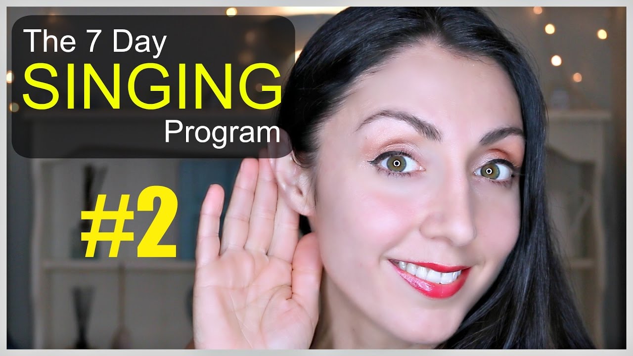 RANGE EXTENSION Day 2: Weekly SINGING EXERCISE Program - YouTube
