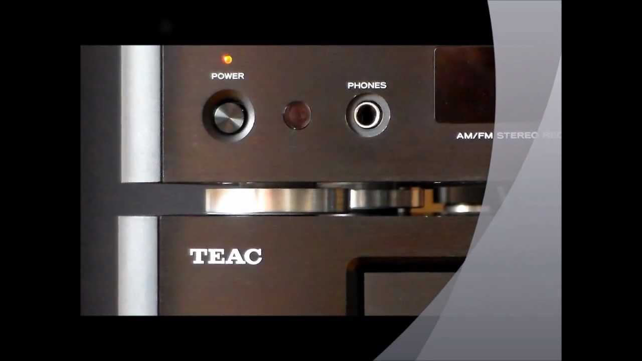 RECEIVER E CD PLAYER TEAC REFERENCE 600 - YouTube