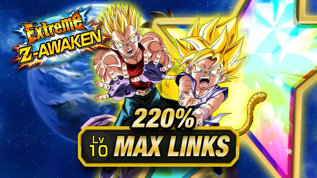 LOAD BLOWERS!! EZA GT SUPER SAIYAN GT GOKU & VEGETA 220% MAX LINKS ...