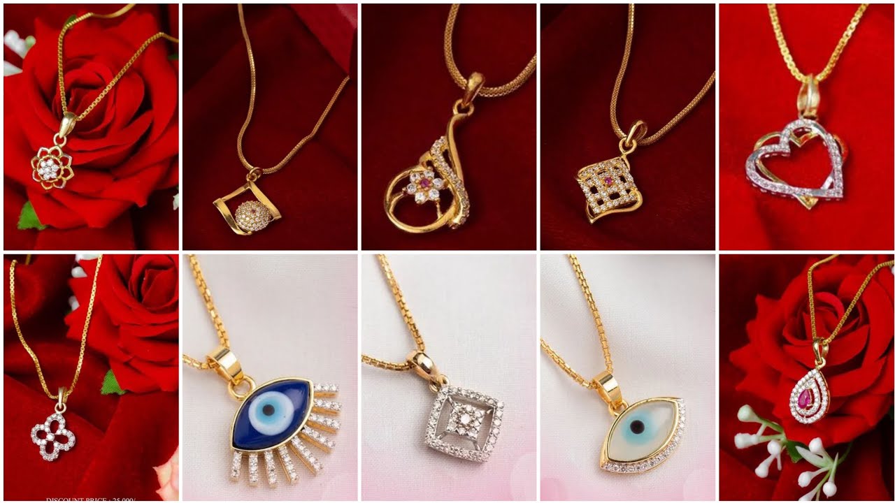 Gold pandent designs | letast light weight Pandent designs@Psrgold ...