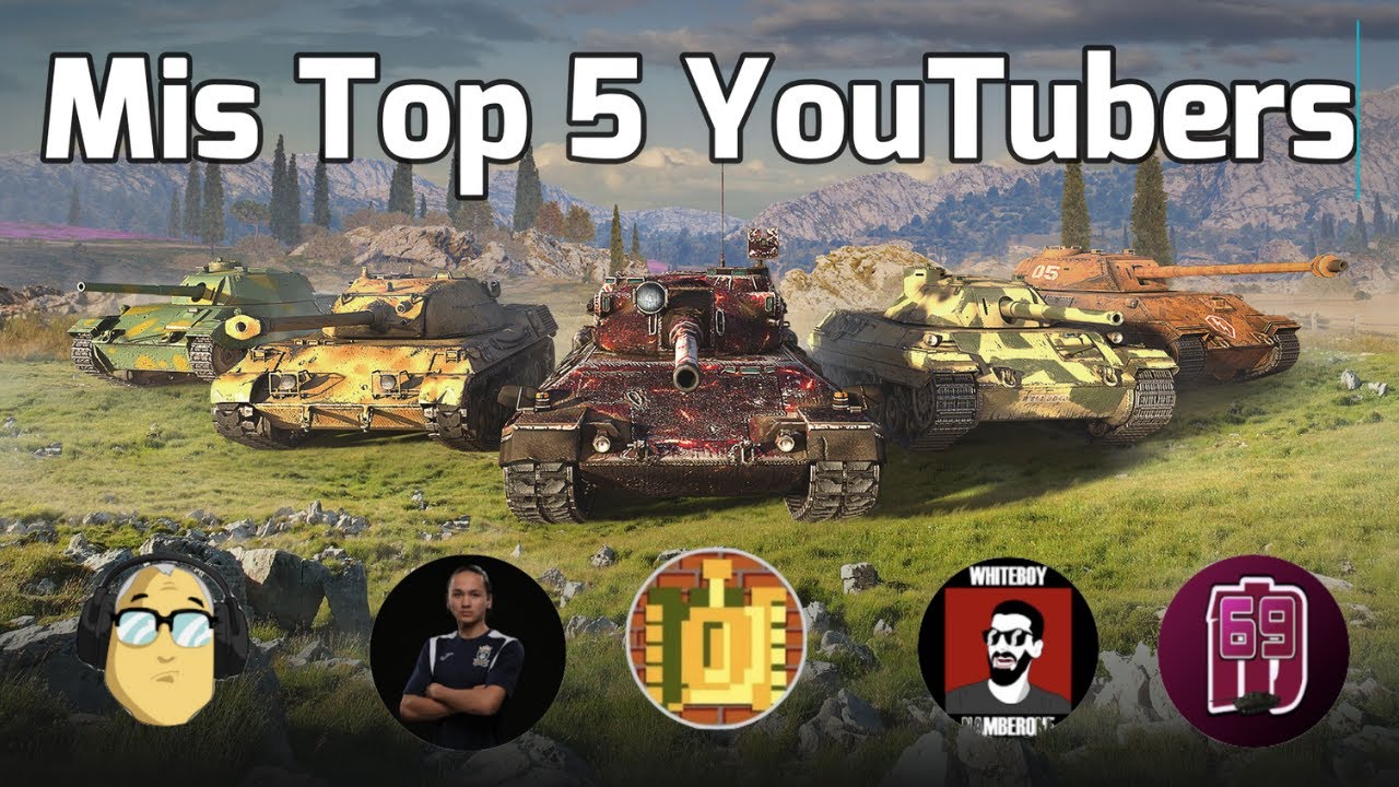 🔥[Top 5] World of Tanks Blitz Youtubers - YouTube