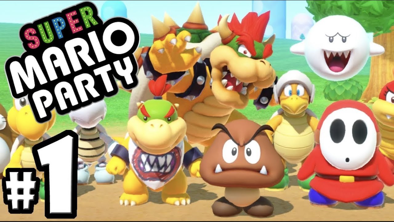 Super Mario Party- Baseball is in Mario Party?????- Part 1 - YouTube