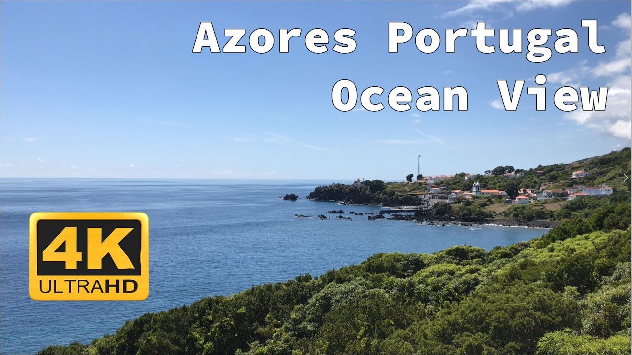 4K Azores Pico Portugal Calheta De Nesquim - Ultra HD Nature Video ...