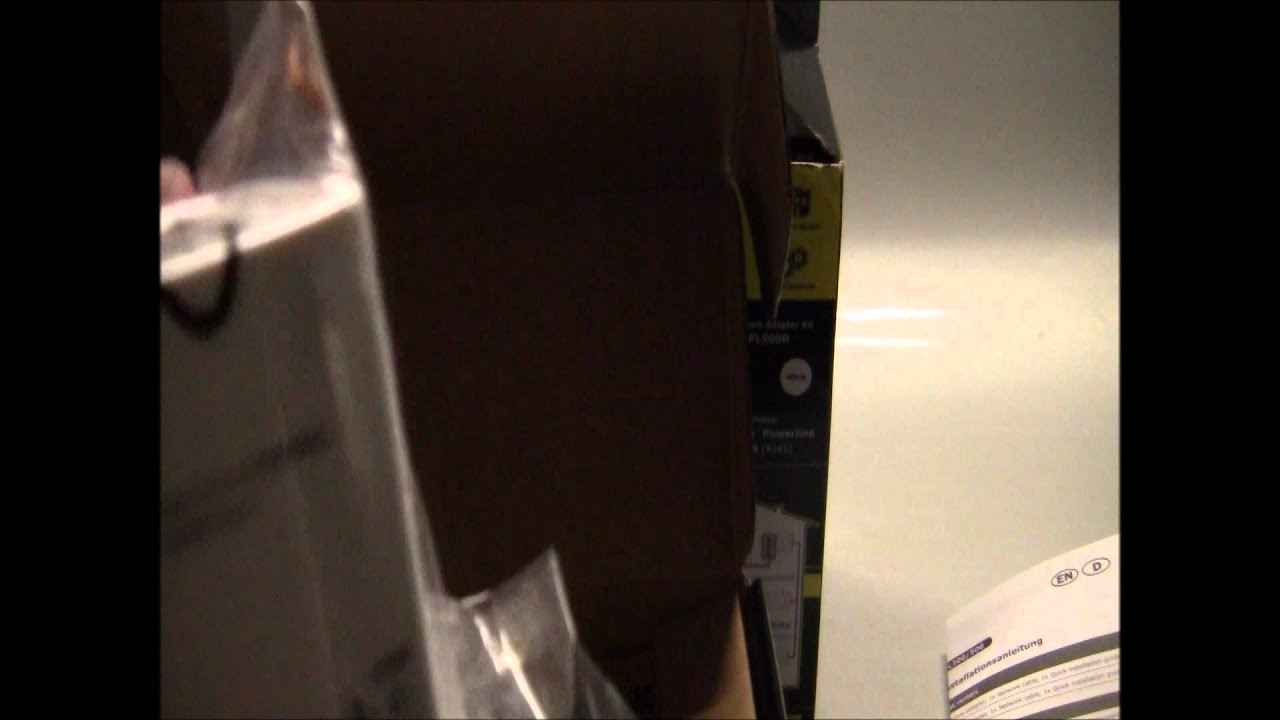 Icy Box IB-PL500D Powerline Network Adapter Kit - YouTube