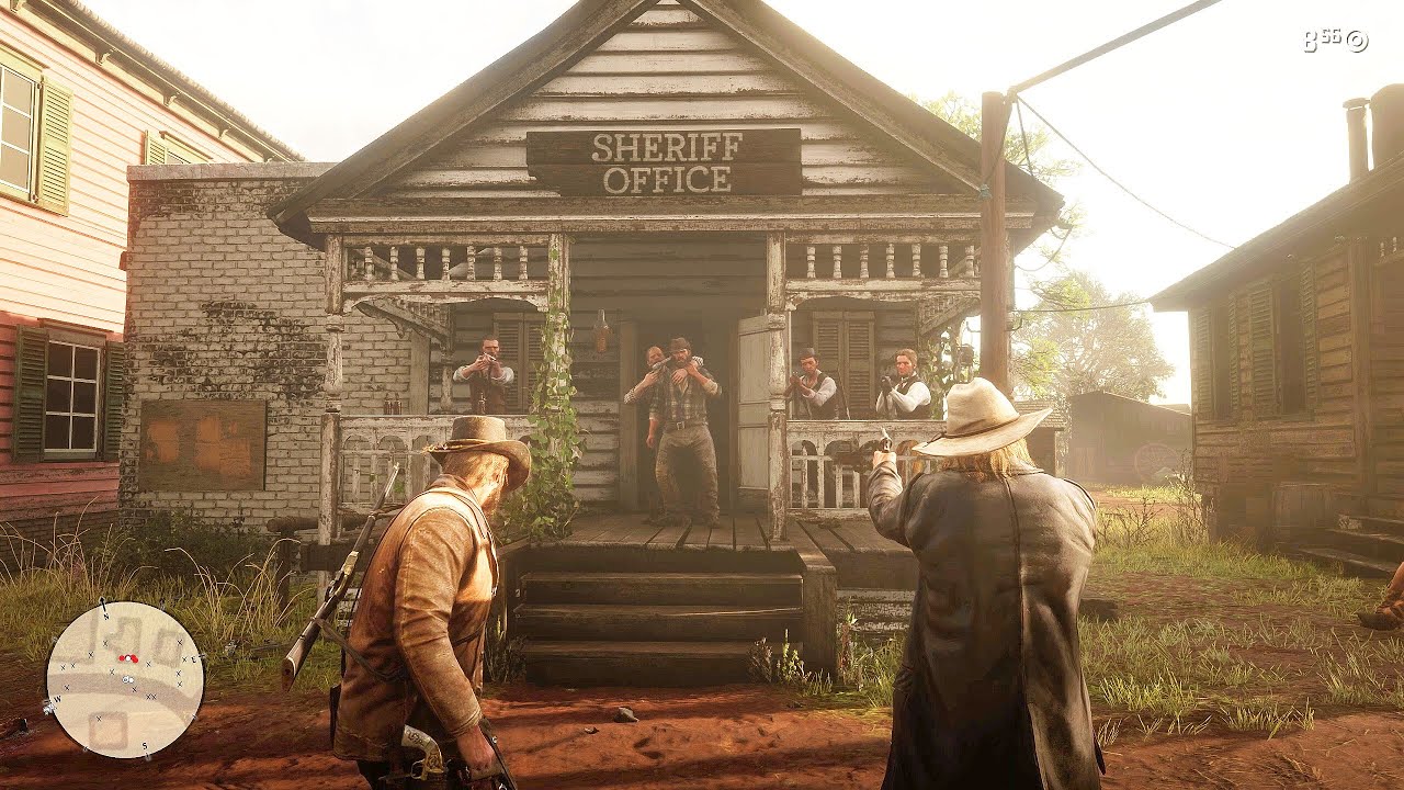 Rdr2 - When Arthur and Micah showed who is the Boss - YouTube