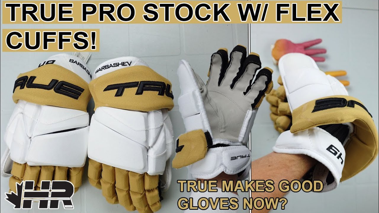 True 9X Pro Stock hockey gloves with flex cuff are REALLY good! Snap ...