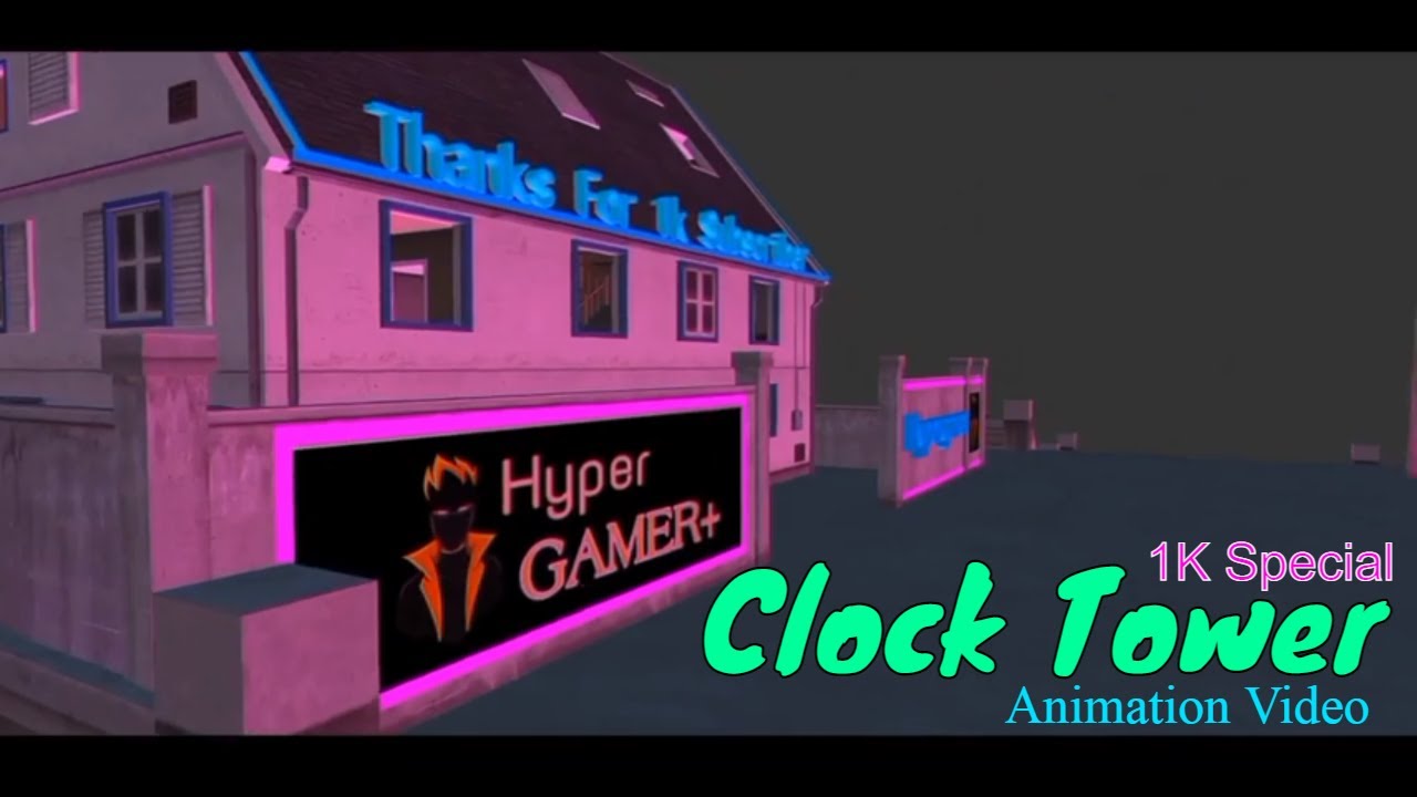 1K Special : Free Fire Clock Tower Animation Video - YouTube