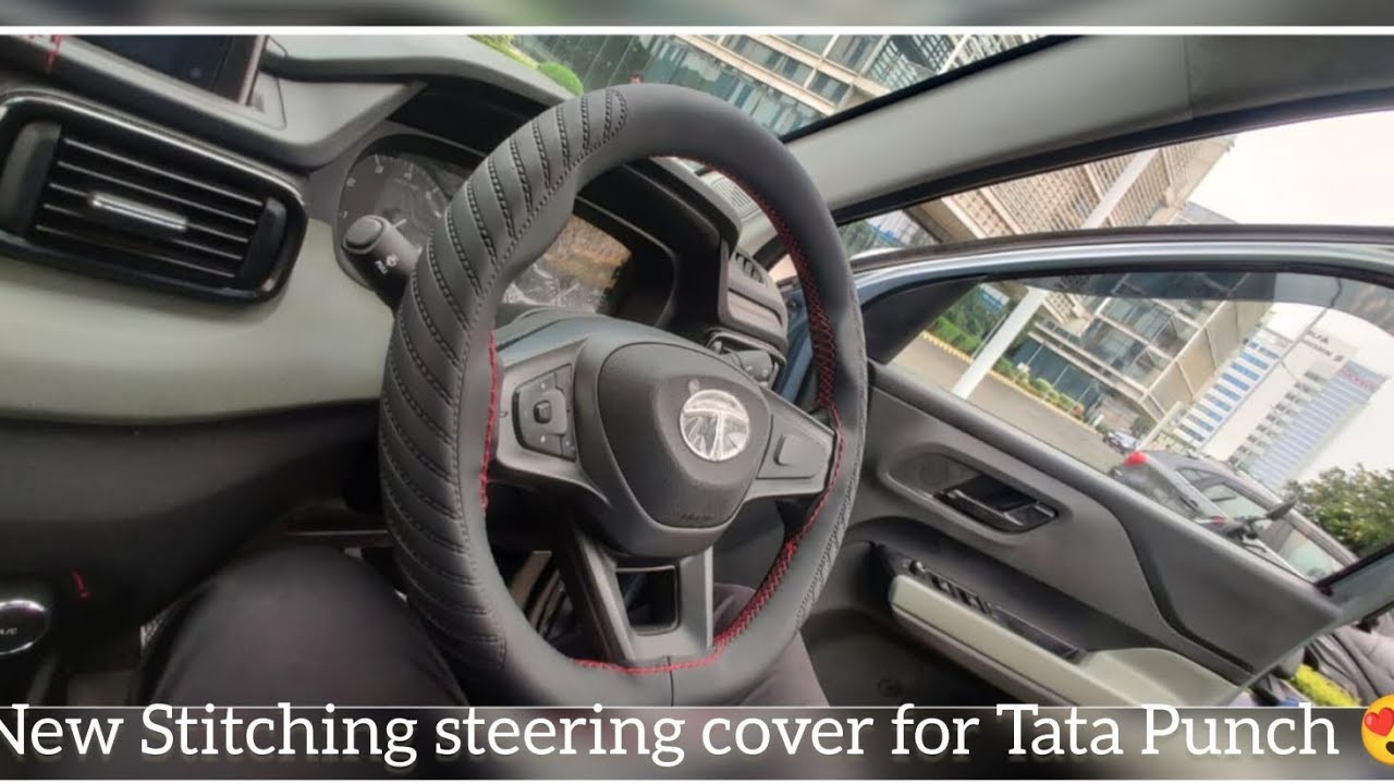 || New Steering Cover for Tata Punch 😍😍 || || The Right Choice Car ...
