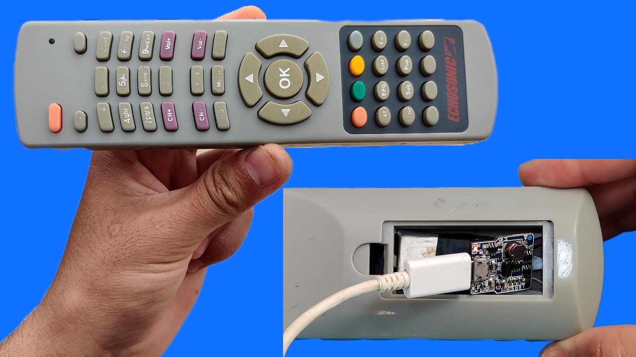 Say Goodbye to Batteries: Innovative TV Remote Solution - YouTube