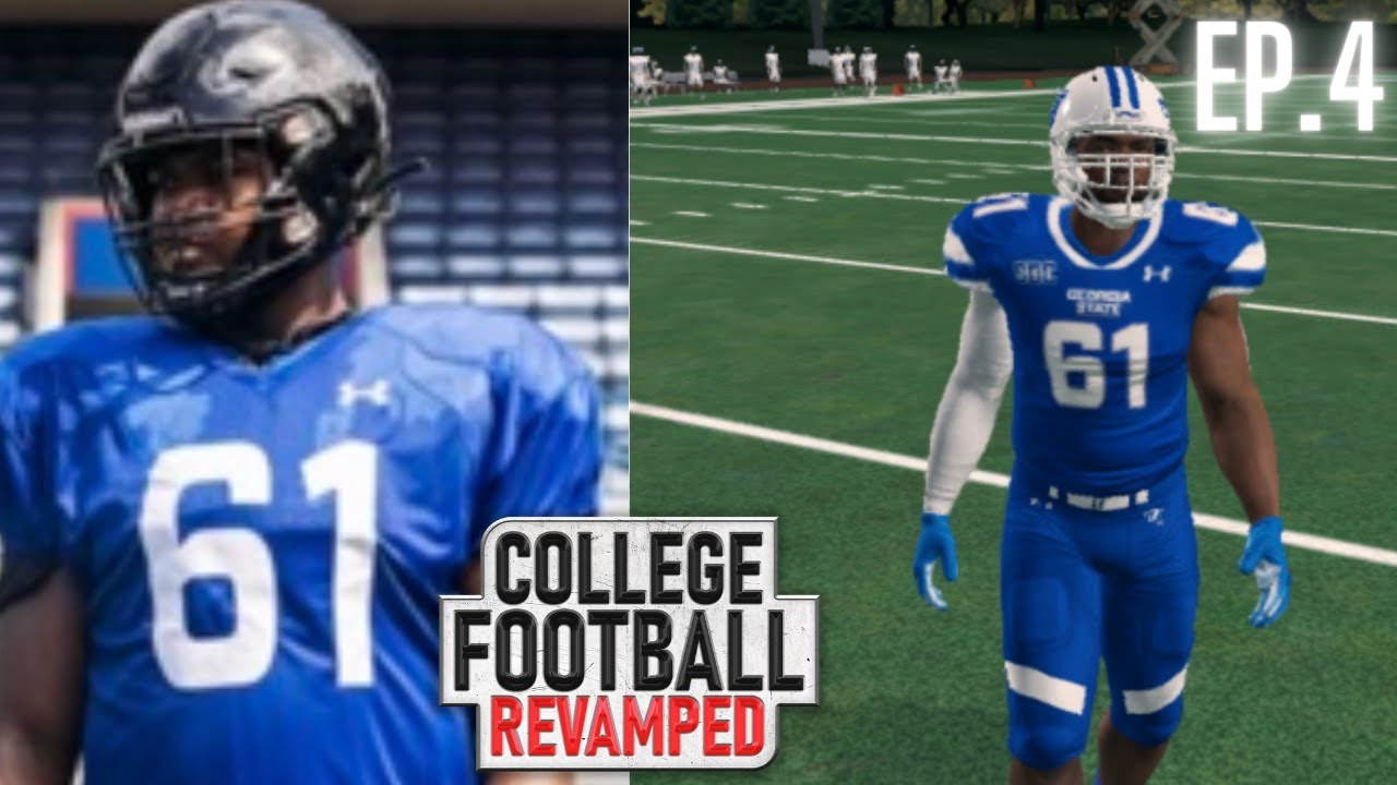 D1 Offensive Lineman plays as himself on NCAA 23 EP.4 - YouTube
