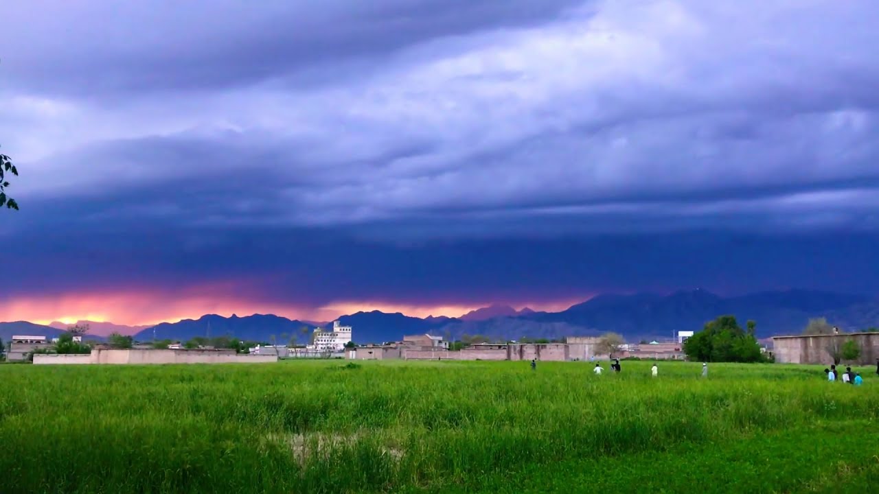 Beautiful weather of Kohat ️ - YouTube