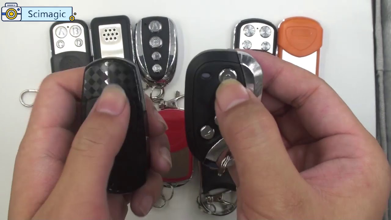 SMG 007 face to face copy remote control 433 92mhz Programming - YouTube
