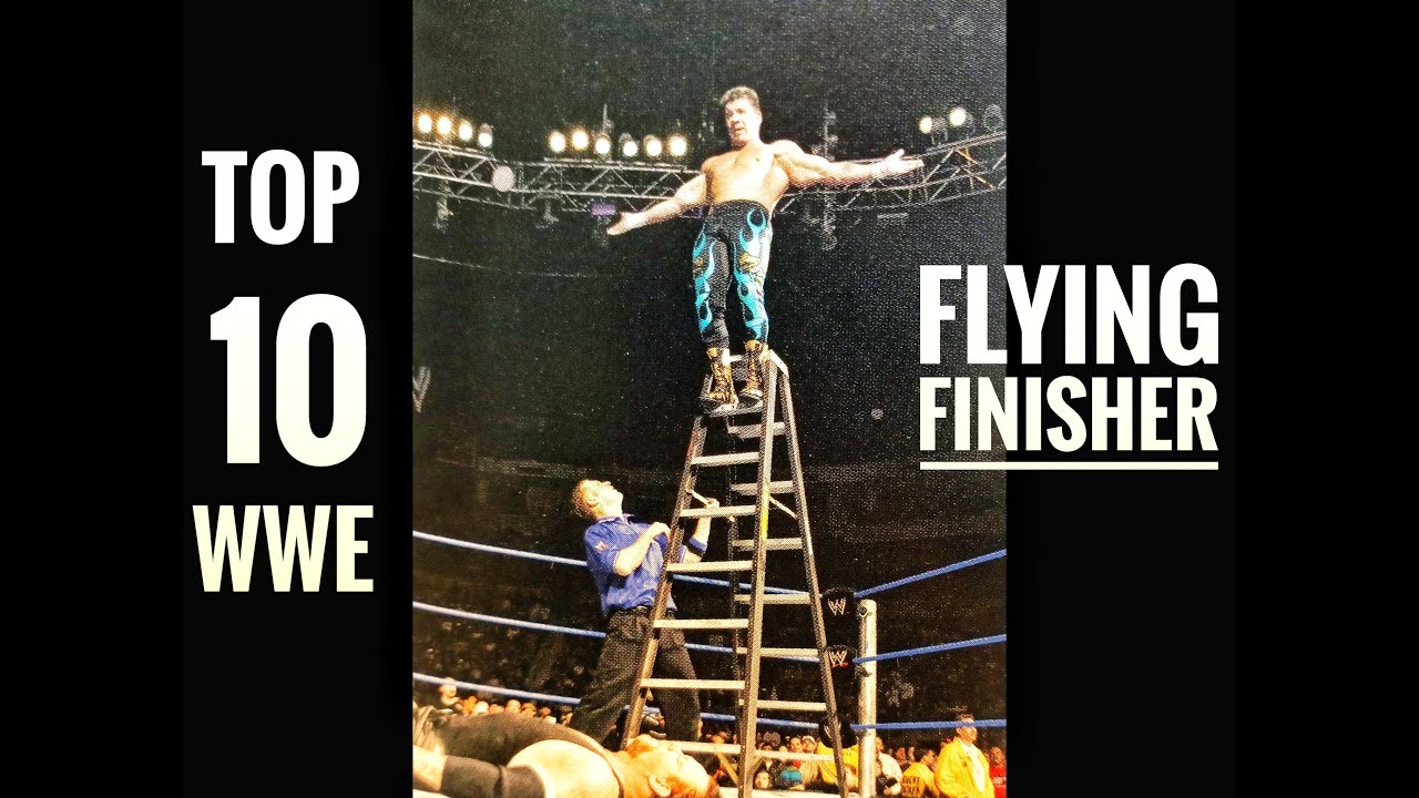 Top 10 WWE Flying Finisher !! - YouTube