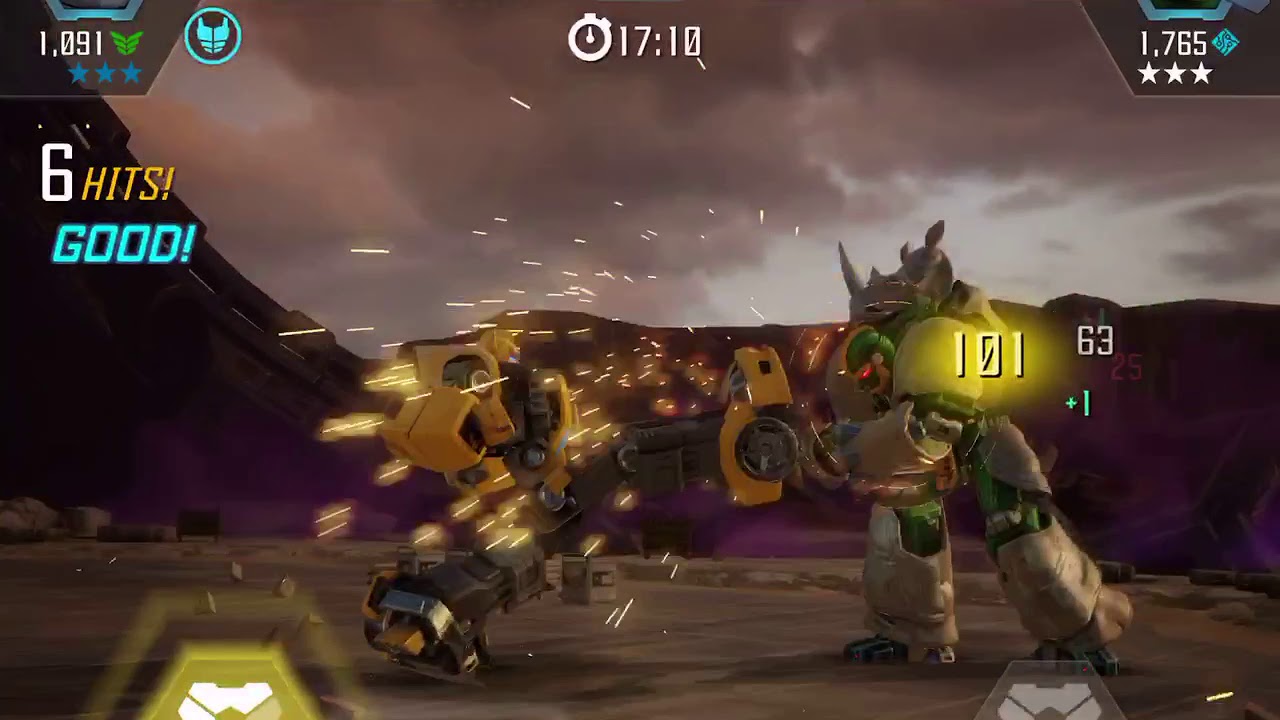 Transformers Forged to Fight - g1 Bumblebee Gameplay - YouTube