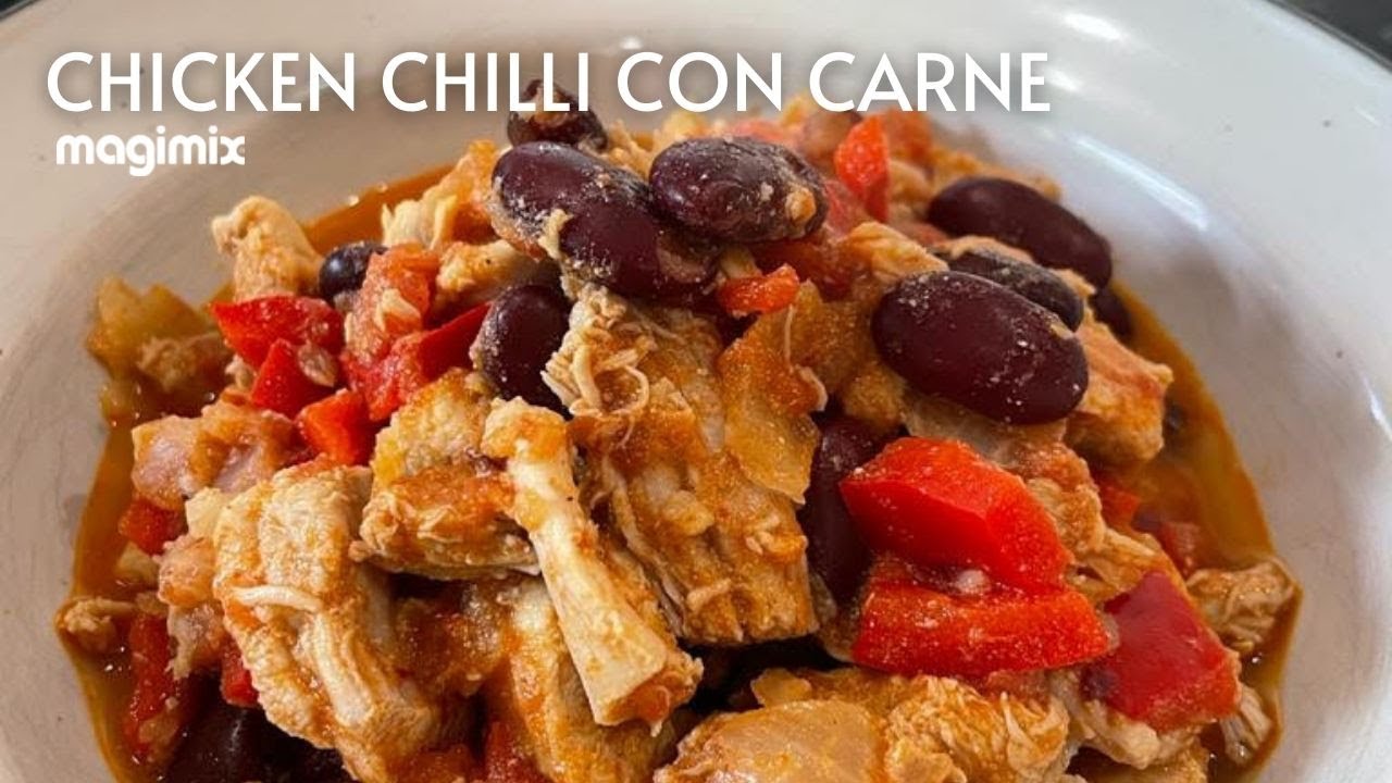 Chicken Chilli Con Carne | LIVE: Magimix Cook Expert Cookalong - YouTube
