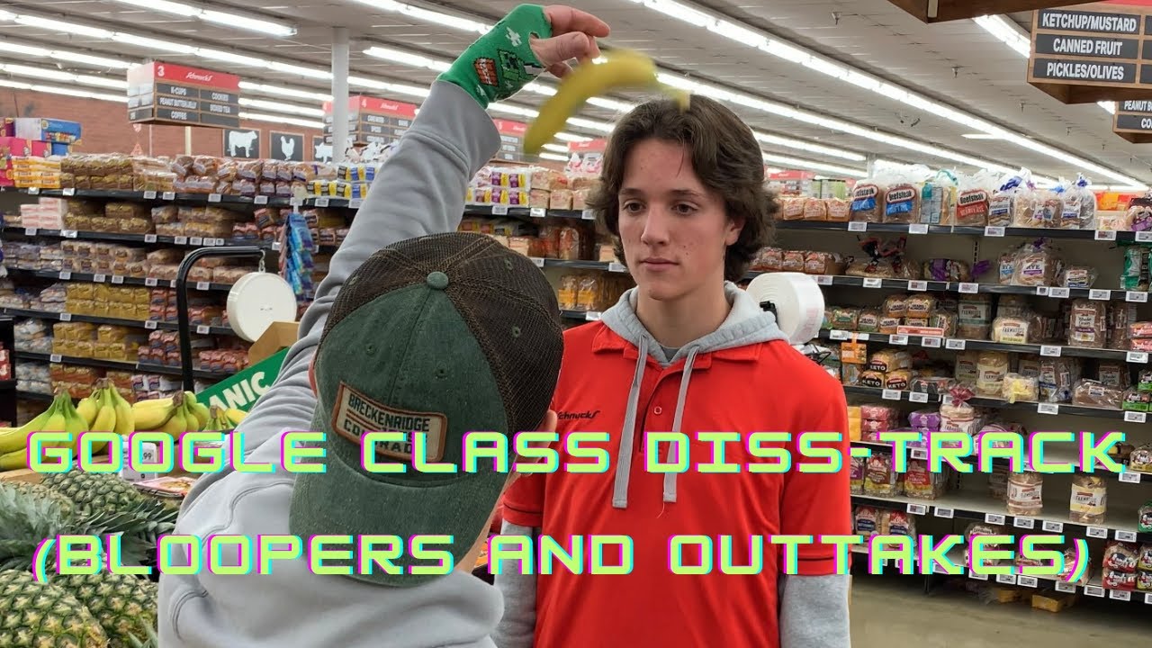 Google Class Diss Track Blooper Reel - YouTube