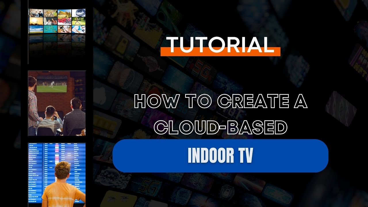 How to create a cloud-based indoor TV - YouTube