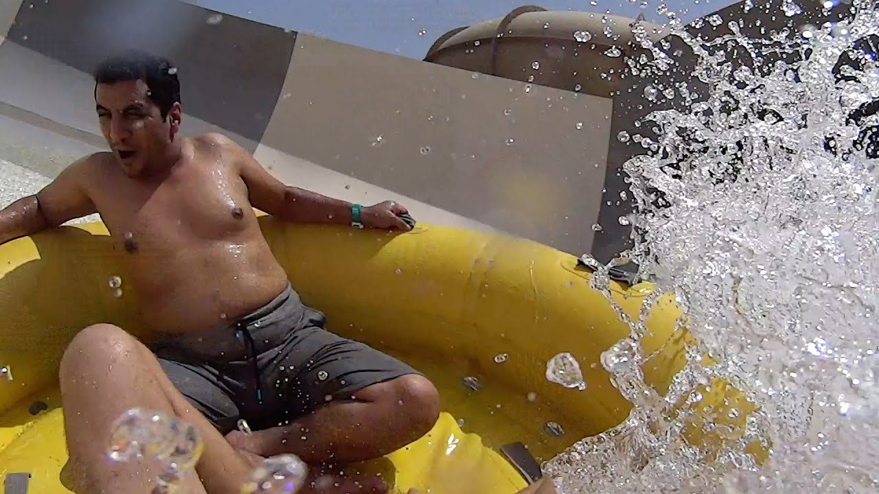 Burj Surj Water Slide at Wild Wadi Waterpark - YouTube