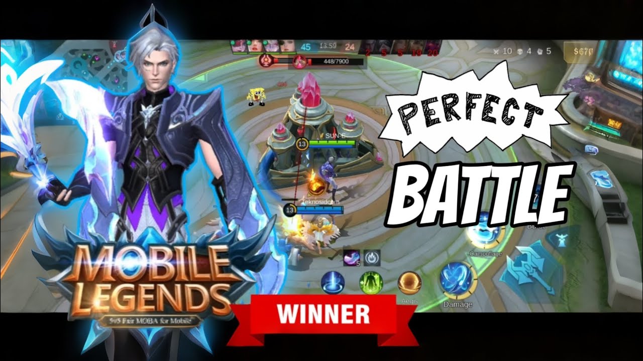 Mobile legends|| Perfect Battle Winner 🏆 - YouTube