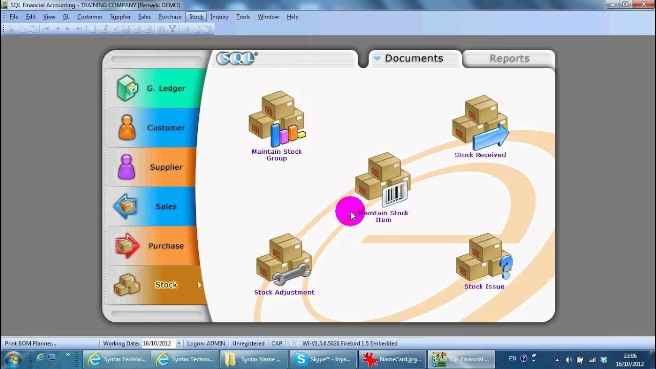 A045 Bill Of Material BOM - SQL Accounting Software - YouTube