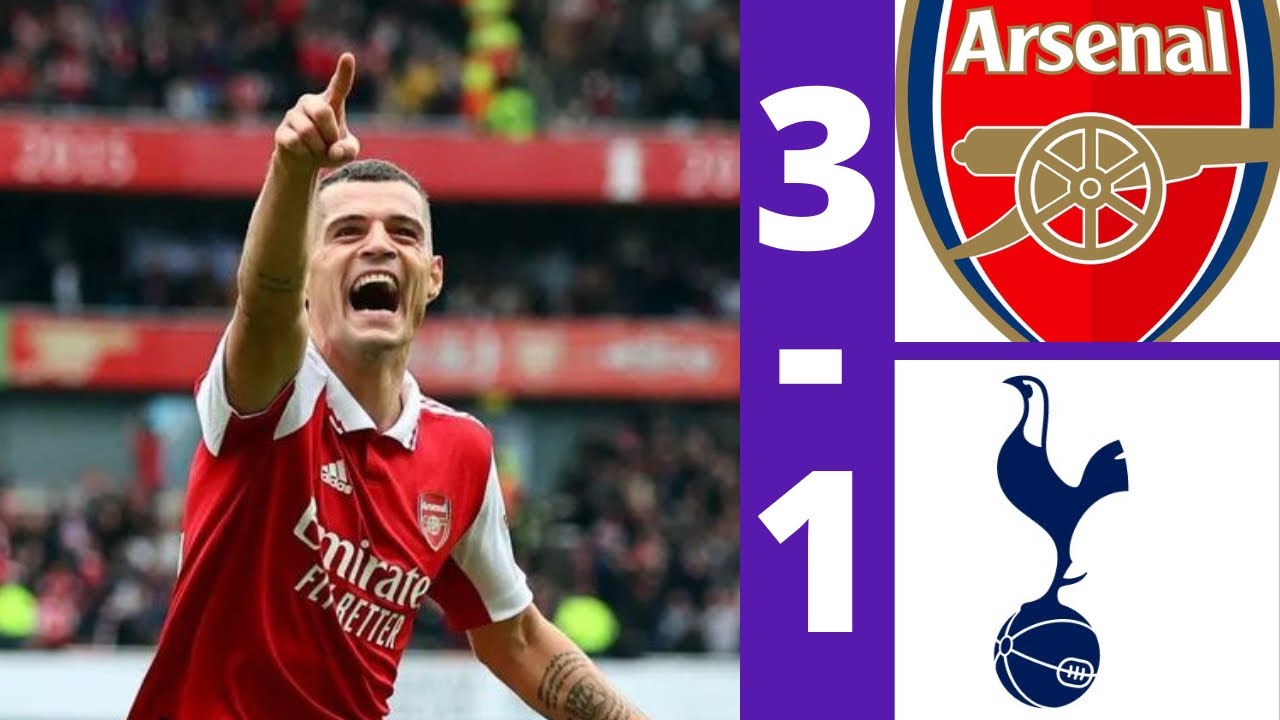 Arsenal vs Tottenham- highlights 2022 - YouTube