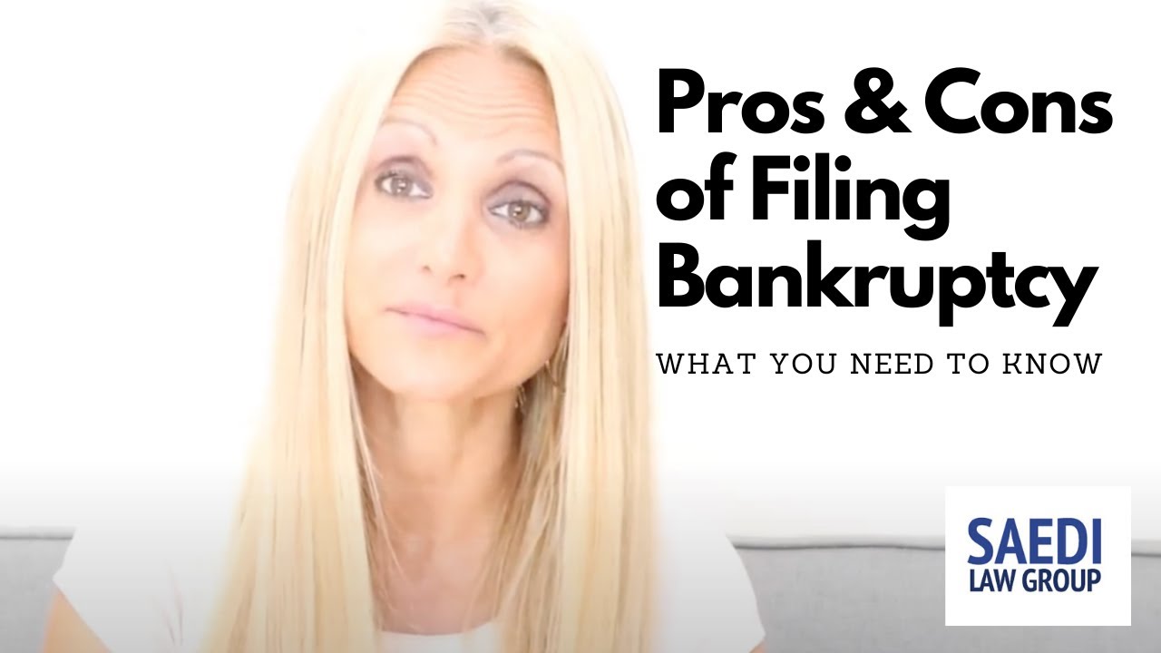 #Pros and #Cons of Filing #Bankruptcy - YouTube