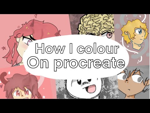 Easy Procreate colouring hack - YouTube