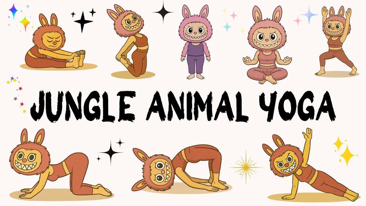 Jungle Adventure Yoga | 19 Creative Poses for Exploration & Strength ...