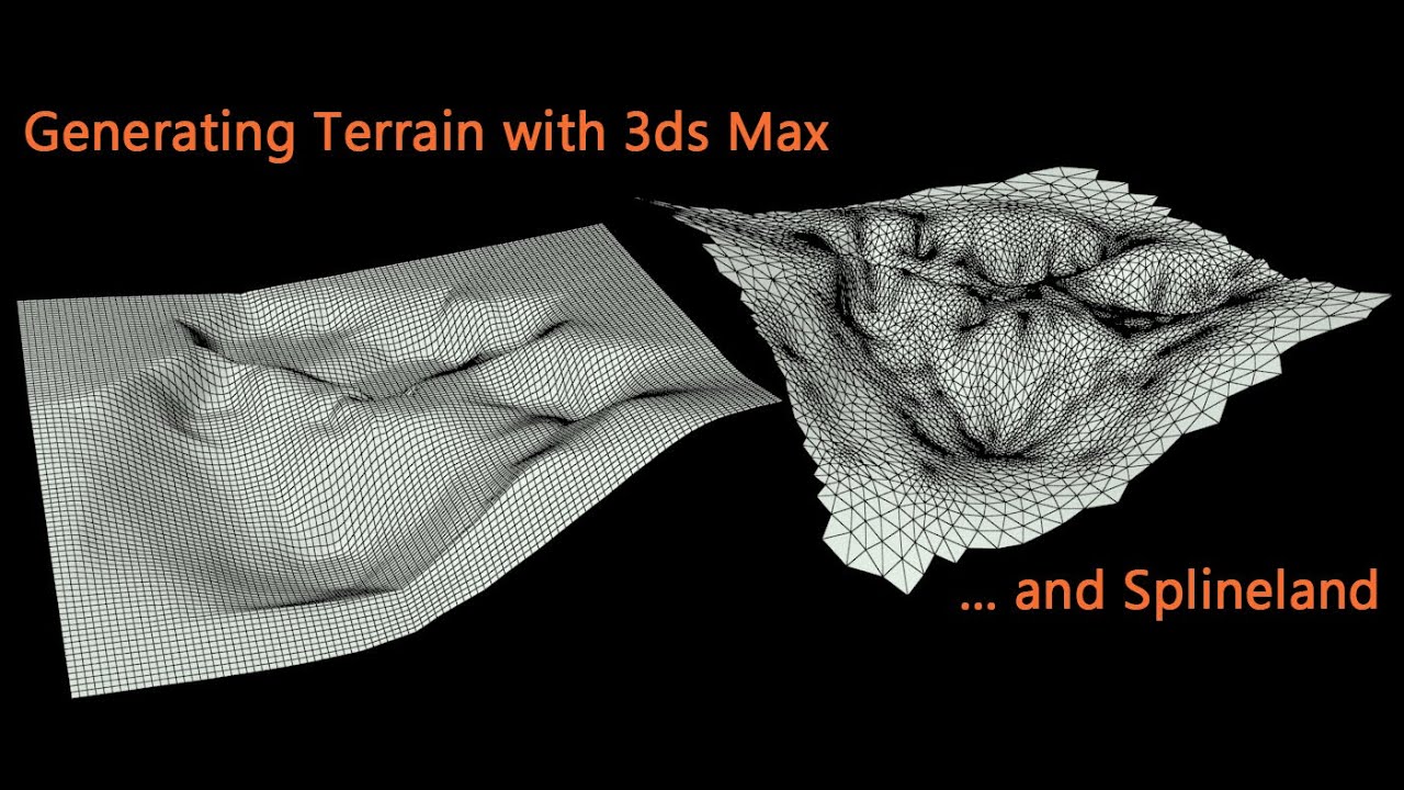Generating Terrain with 3ds Max - YouTube
