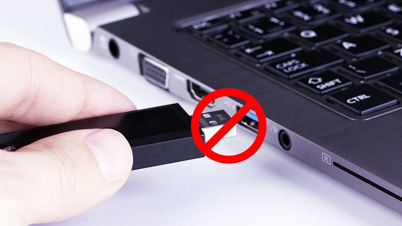 How to disable or Enable USB Flash drive on computer - YouTube
