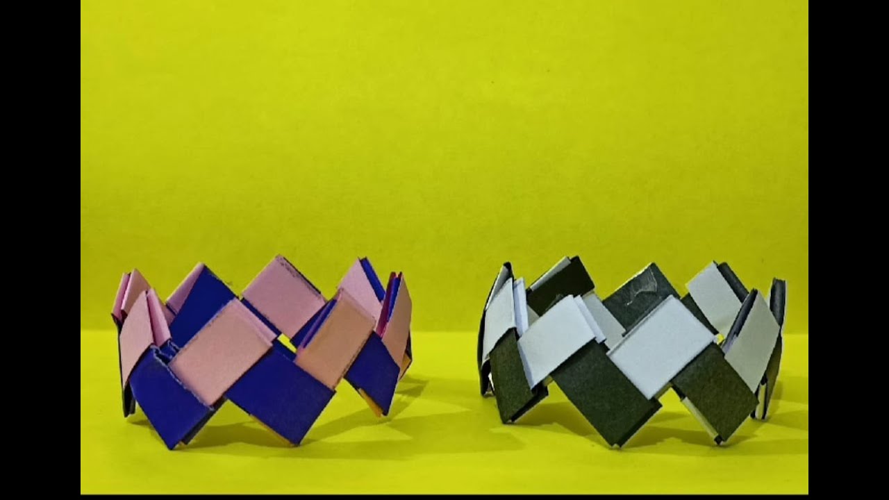 DIY Easy Paper Craft of Frienship Band - YouTube