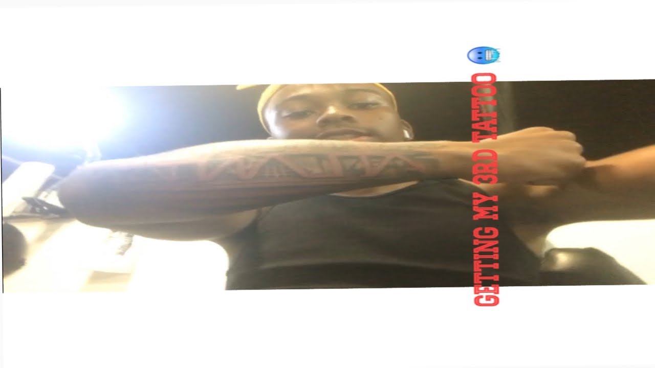 Getting a half sleeve tattoo at 18😱 - YouTube